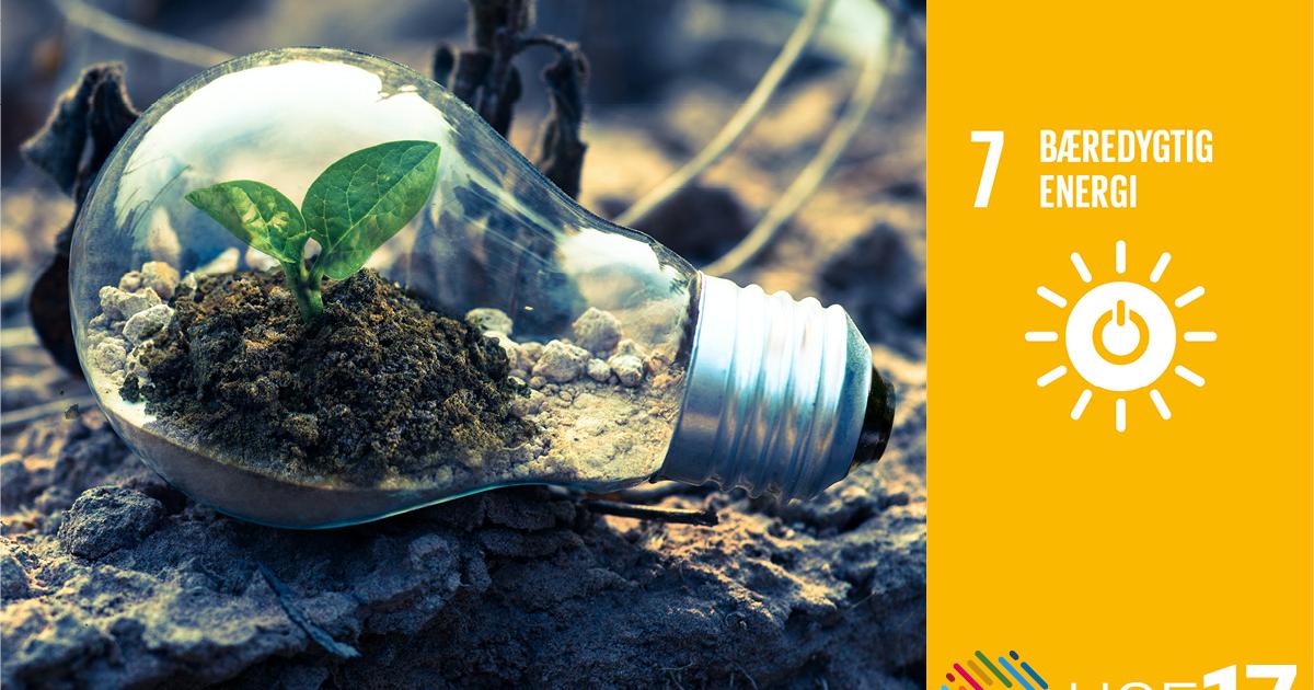 FNs verdensmål 7: Bæredygtig energi | Dansk Centralbibliotek for Sydslesvig